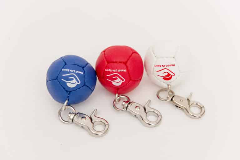 Boccia Keyring 3 Colors Red-white-blue | ParaVida Sport